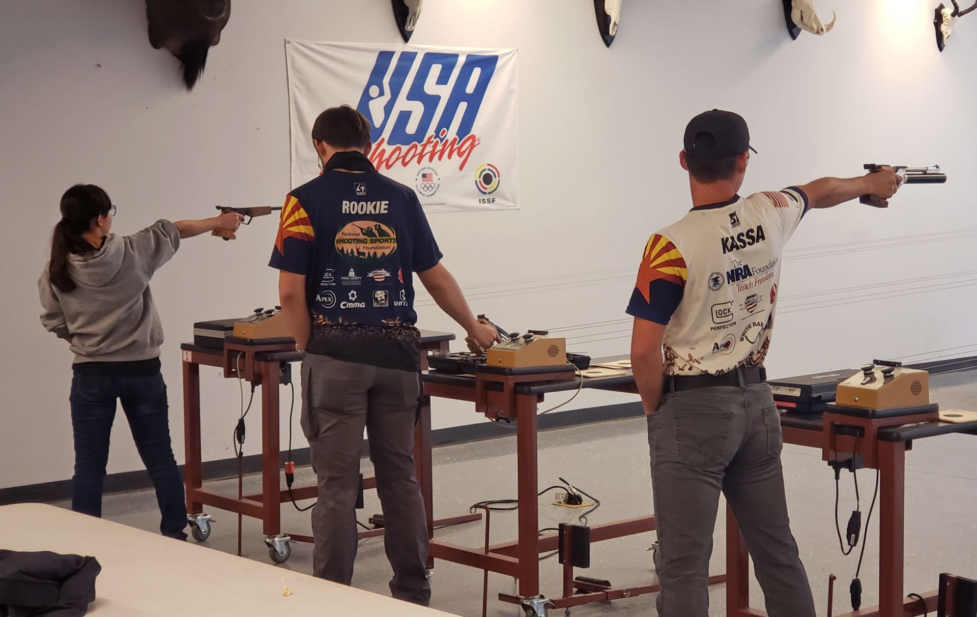 SASP Athletes Place In 2021 USA Shooting Arizona State 10M Pistol ...