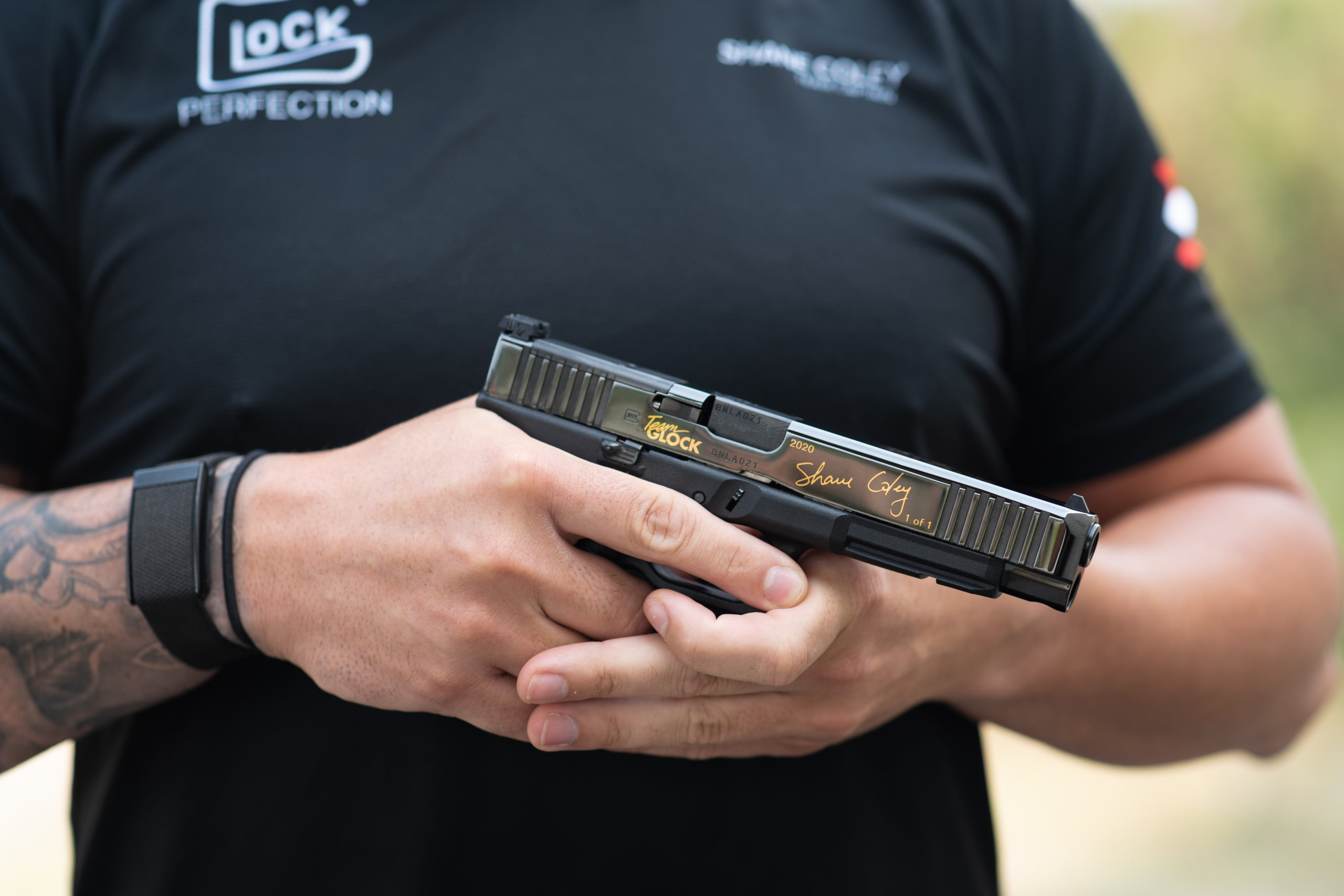 TEAM GLOCK’S Shane COley PRO SHOOTING SIGNATURE AUCTION - Scholastic ...