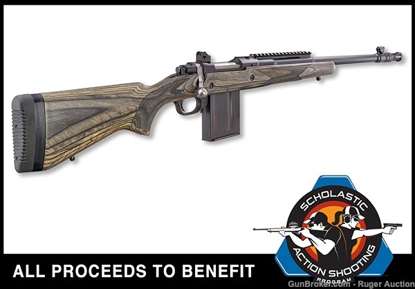 SASP RARE RUGER AUCTION: Ruger® Gunsite Scout Rifle .308 - Scholastic ...