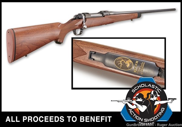 SASP Rare Ruger Auction: Engraved M77 Hawkeye .270 - Scholastic Action ...